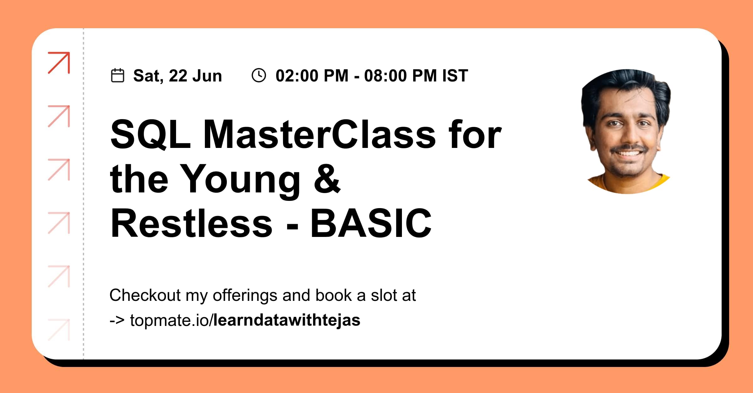 SQL MasterClass for the Young & Restless - BASIC with Tejas Rane